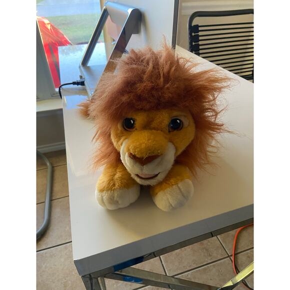 Mattel | Toys | 993 Mattel Simba Lion King Roaring 12 Plush Puppet ...